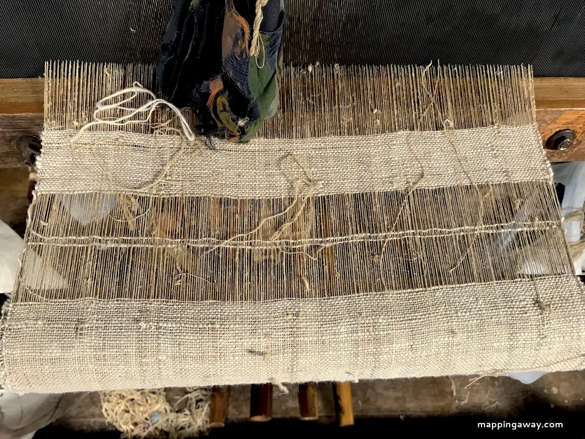 Lotus Weaving in Inle Lake | Mapping Away